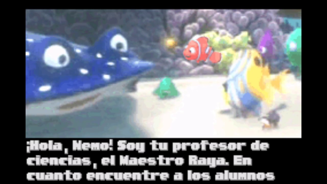 Finding nemo cutscene drop off - YouTube