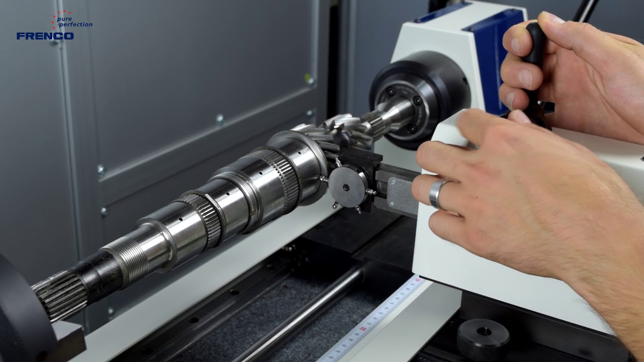 Frenco GmbH - Manuelles Messgerät für verzahnte Wellen - YouTube