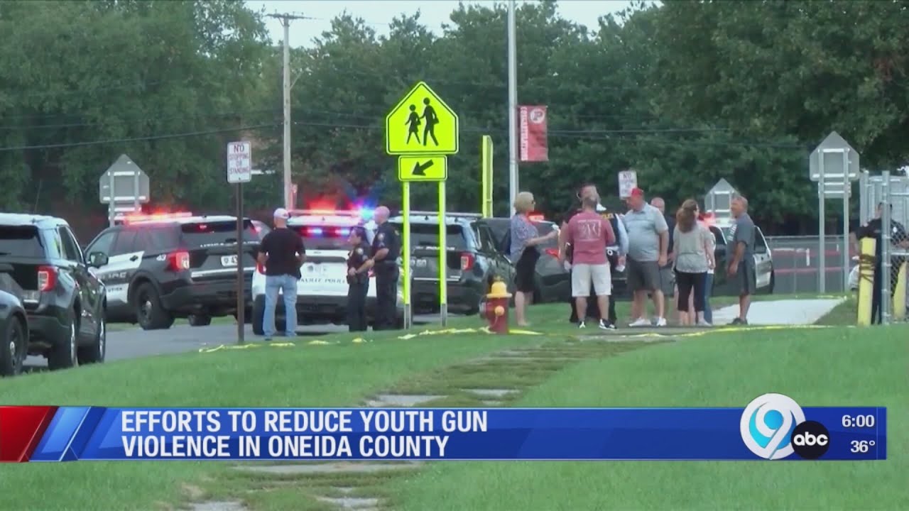 Efforts To Reduce Youth Gun Violence In Oneida County Youtube