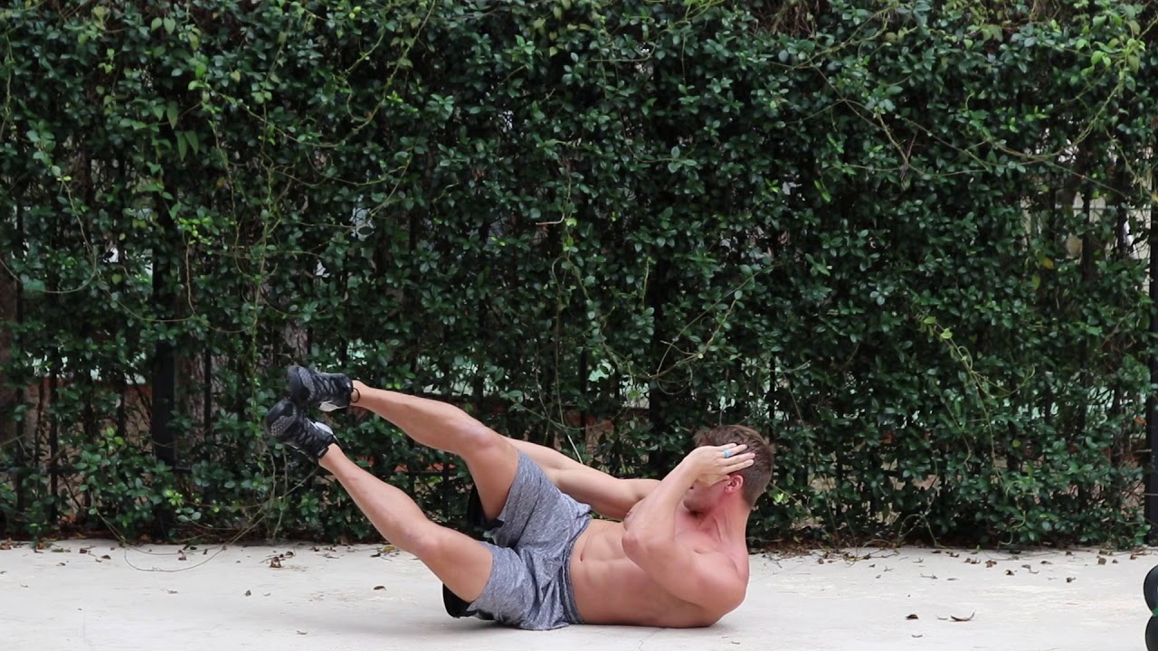 Side V ups - YouTube