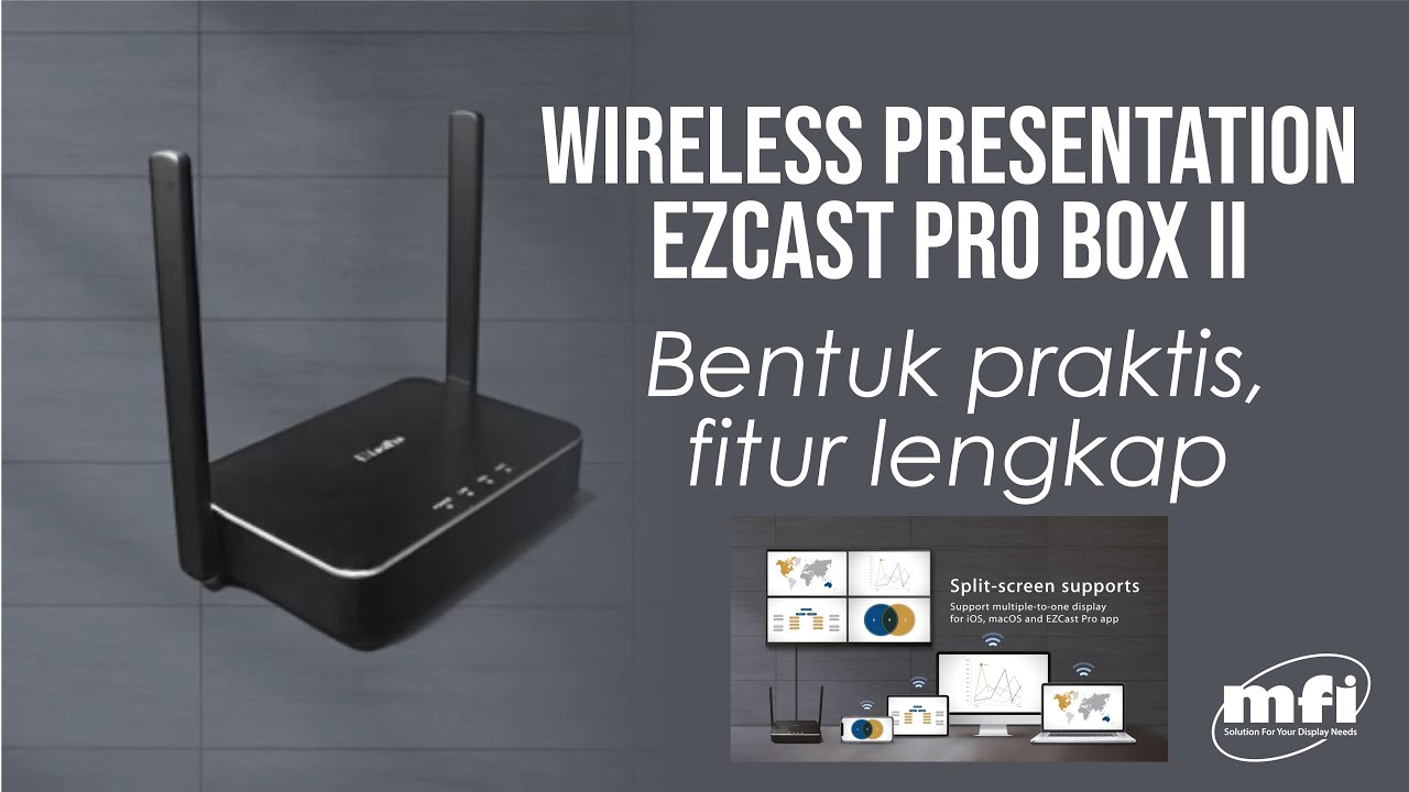 EZCast Pro Box ii | Wireless Presentation Praktis dengan fitur lengkap ...
