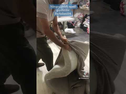 Sünger kılıfı nasıl giydirilir