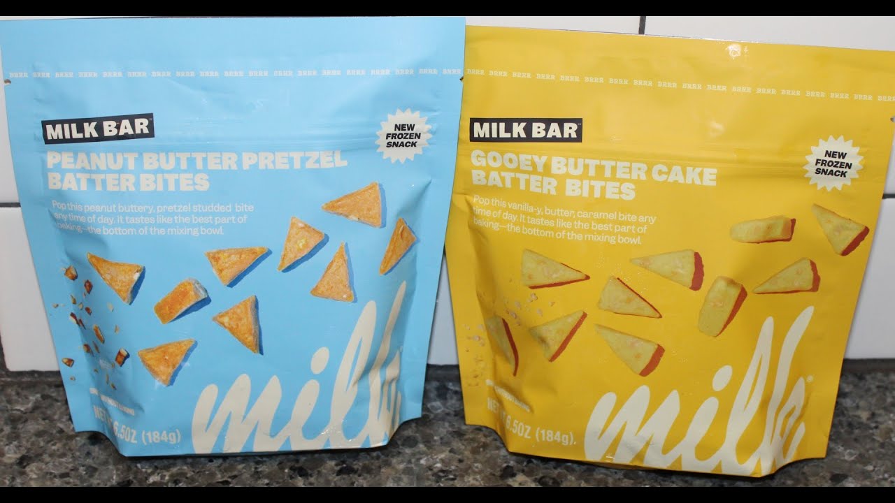 Milk Bar Batter Bites: Peanut Butter Pretzel & Gooey Butter Cake Review ...