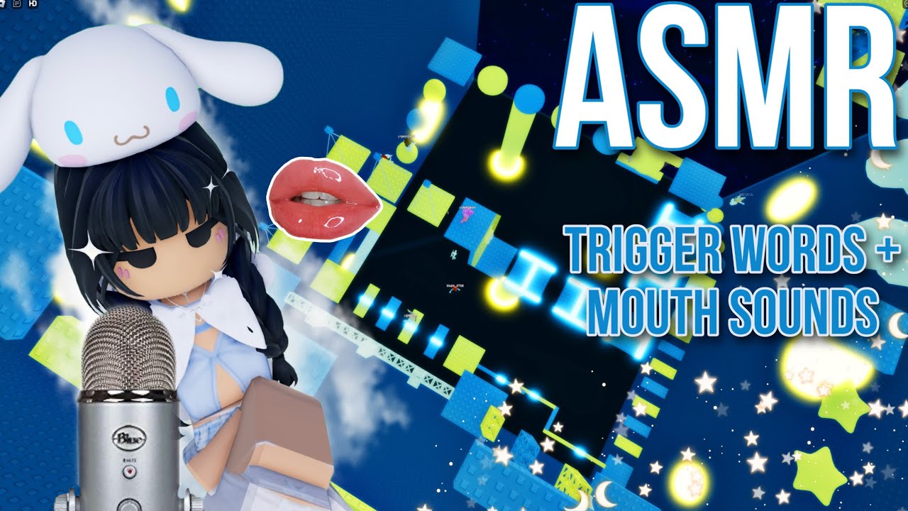 ROBLOX ASMR - Relaxing Mouth Sounds + Repeating Trigger Words 💤 - YouTube
