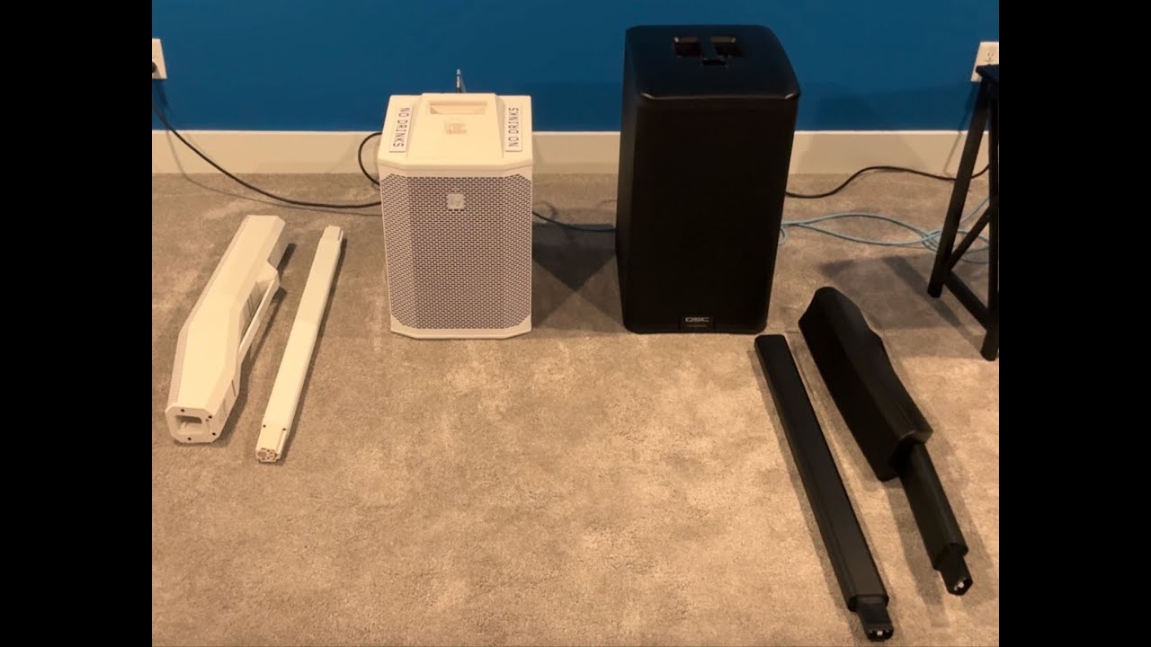 QSC KC12 or Evolve 50 - YouTube
