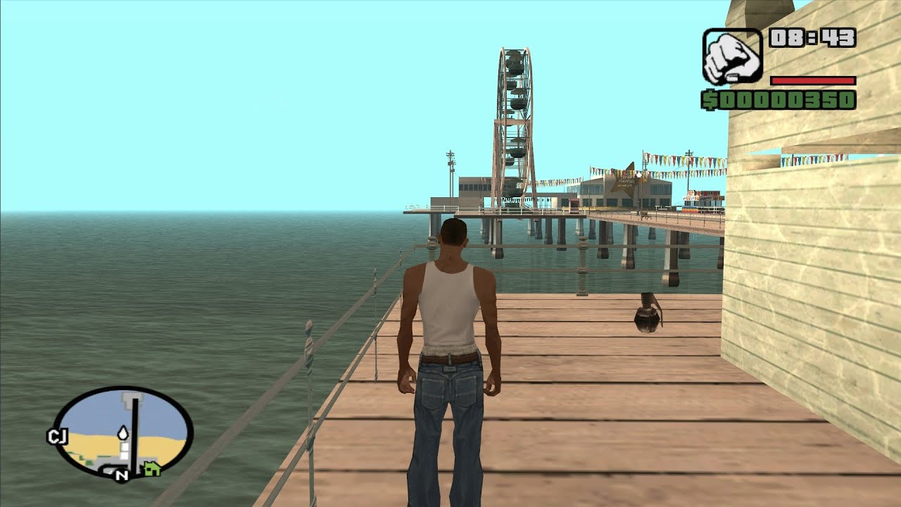 How to get the Grenades in Santa Maria Beach at the beginning of the ...