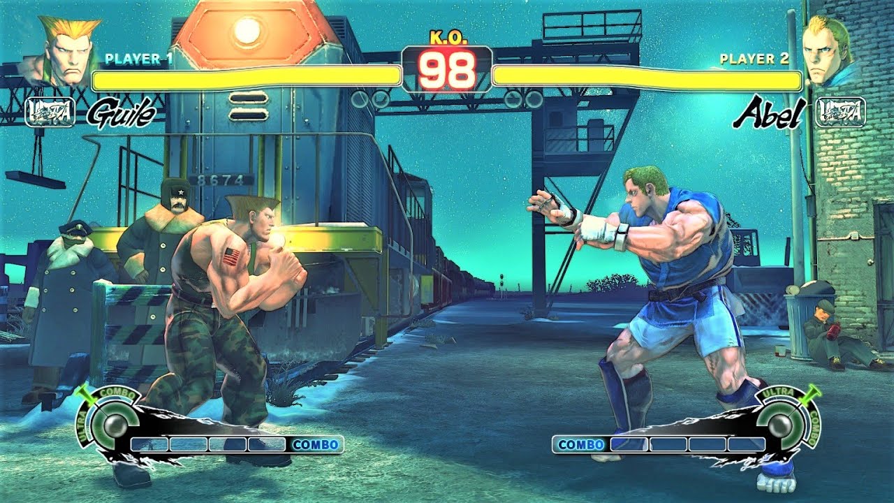 Guile Vs Abel Hardest Ai Ultra Street Fighter Iv Youtube