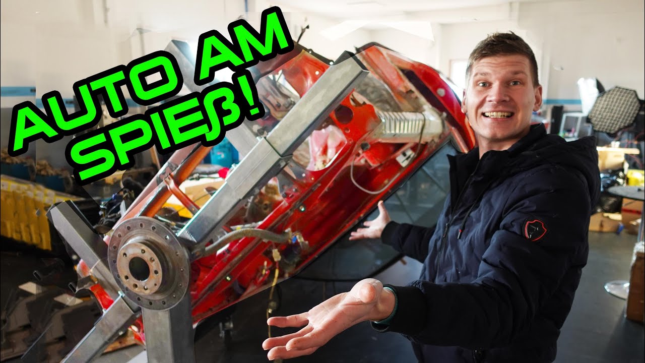 Karosserie Drehgestell günstig und schnell selber bauen - YouTube