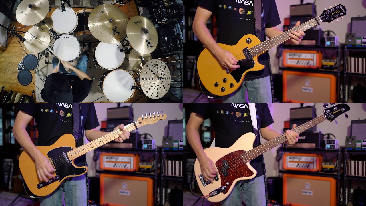Mary Lou Lord - Some Jingle Jangle Morning [DRUM + GUITAR + BASS COVER ...