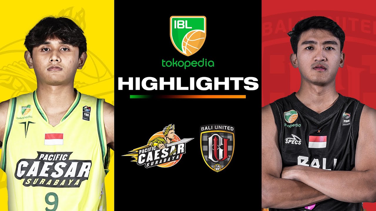 Highlight: Pacific Caesar Surabaya vs Bali United Basketball | May 26 ...