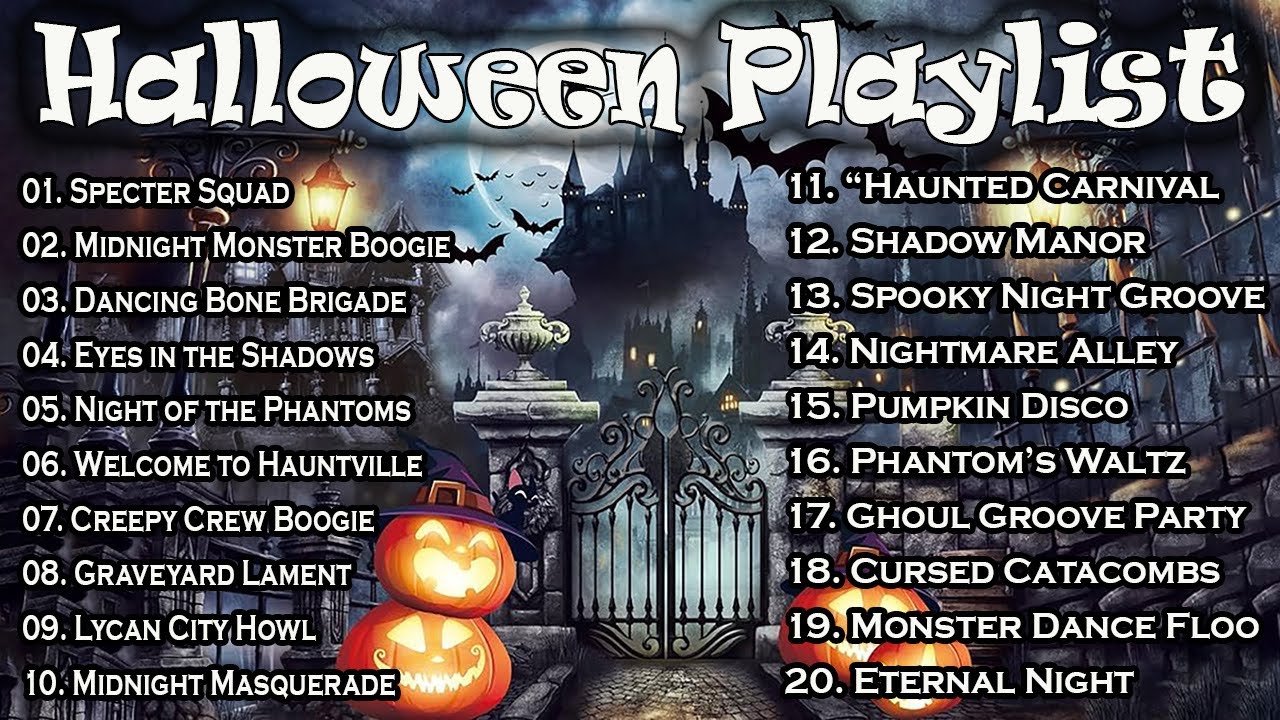 🎃 Ultimate Halloween Playlist 2025 | Best Spooky Songs & Party Hits ...