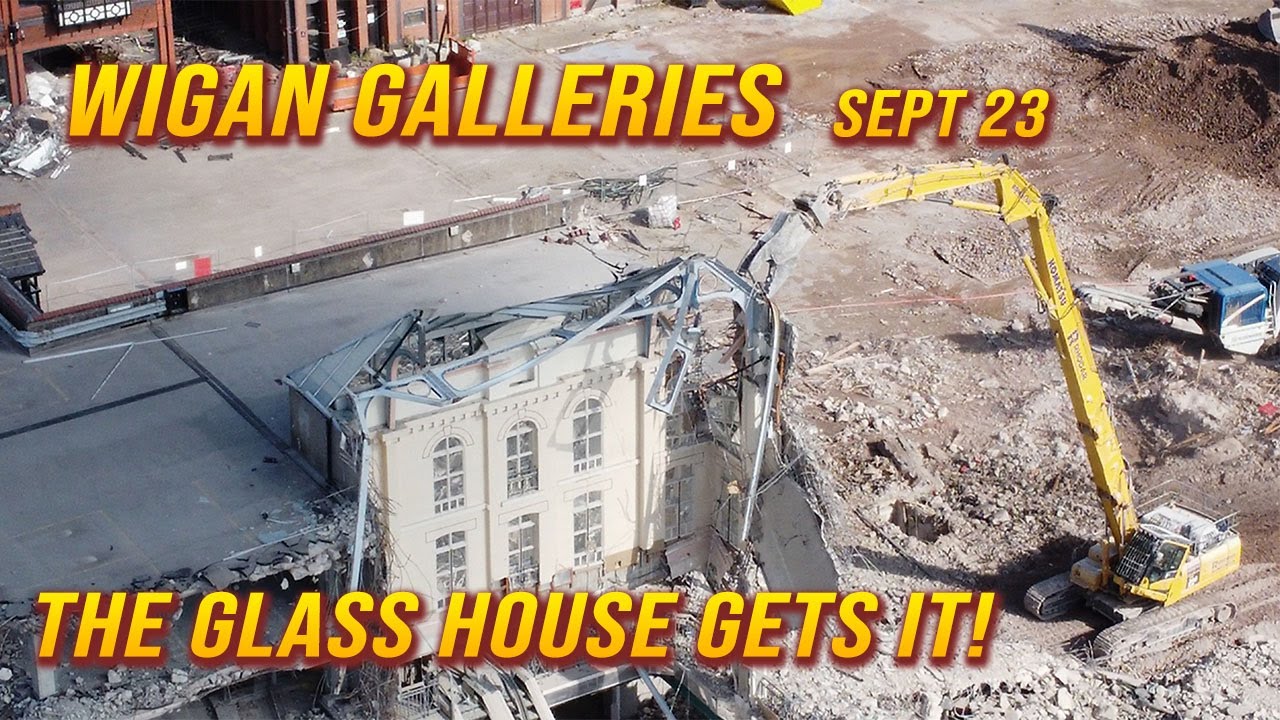 End of an Era: Unbelievable Transformation of Wigan Galleries' Iconic ...