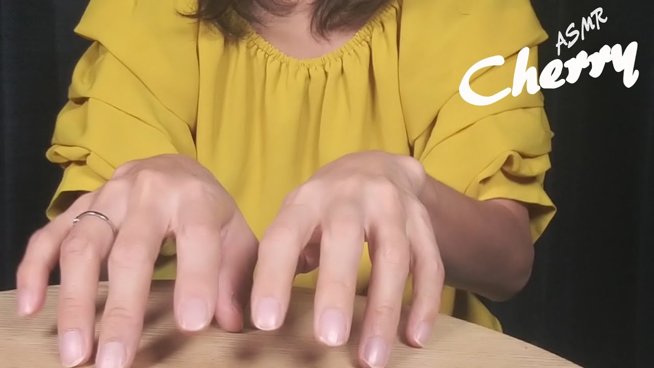 【ASMR】Table Tapping Finger Movement Sounds 테이블 태핑 손가락 움직임 소리 / テーブル ...