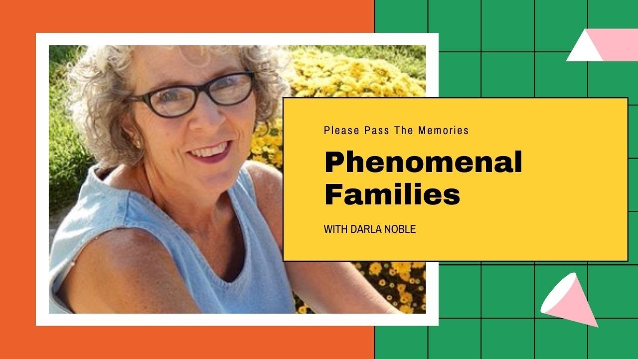 The season continues now with Darla Noble and Phenomenal Families - YouTube