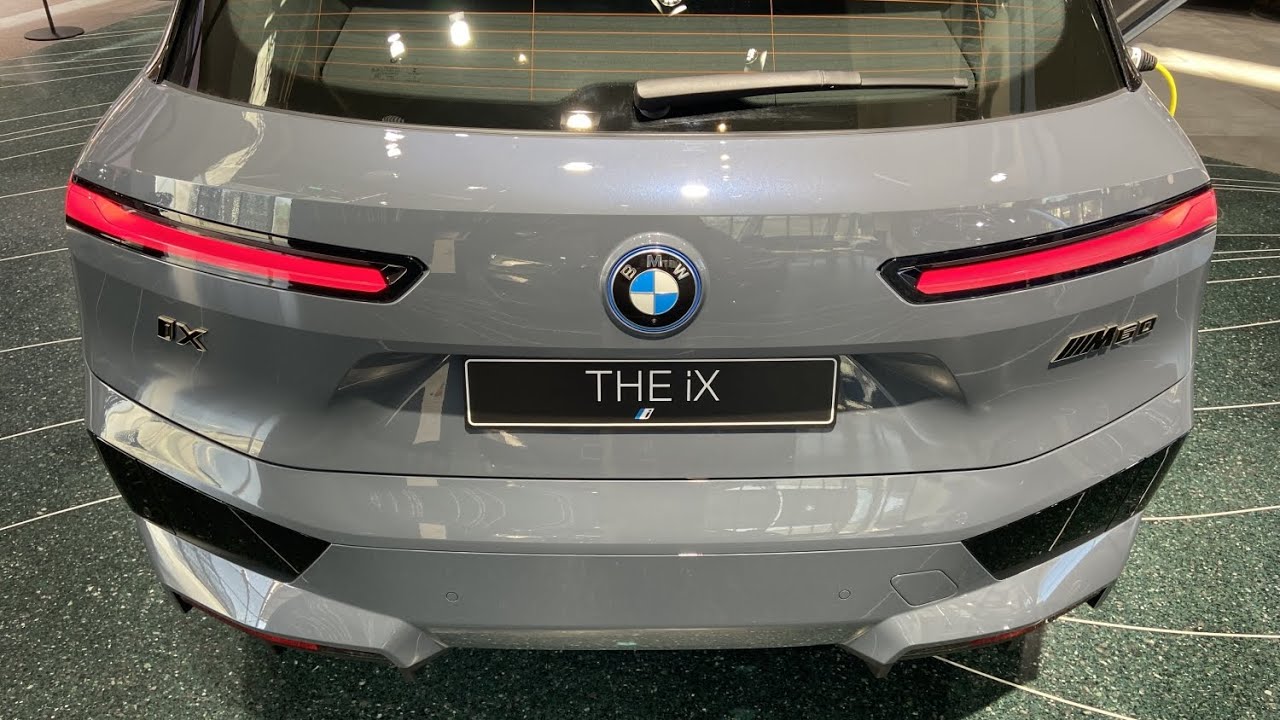 2022 BMW iX M60 in Storm Bay metallic #bmwwelt - YouTube