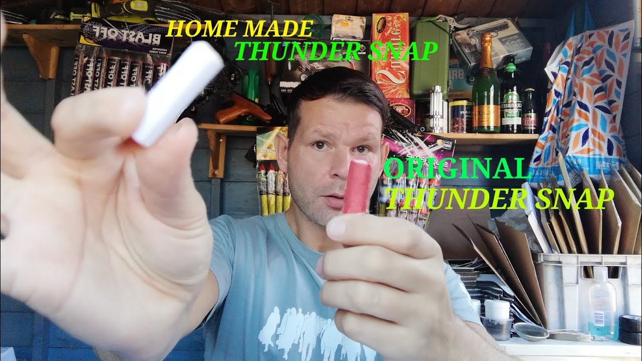 THUNDER SNAPS, A LOOK INSIDE, & MY "HOME MADE" THUNDER SNAP👍🏻👍🏻👍🏻👍🏻 - YouTube