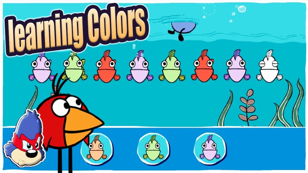 PBS Kids | Peep and The Big Wide World Games | Learning Colors With ...