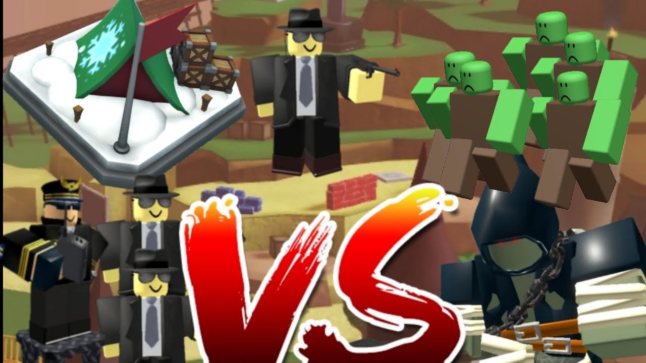 the bodyguards protect the elf | Roblox Tower defense simulator - YouTube