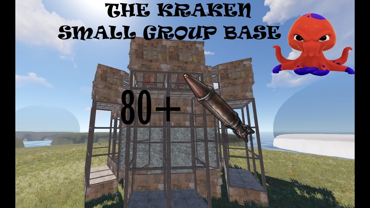 THE KRAKEN SMALL GROUP RUST BASE - YouTube