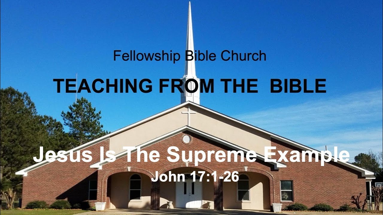 March 16, 2025 | Jesus Is The Supreme Example - Rev. Jasper Bacon - YouTube