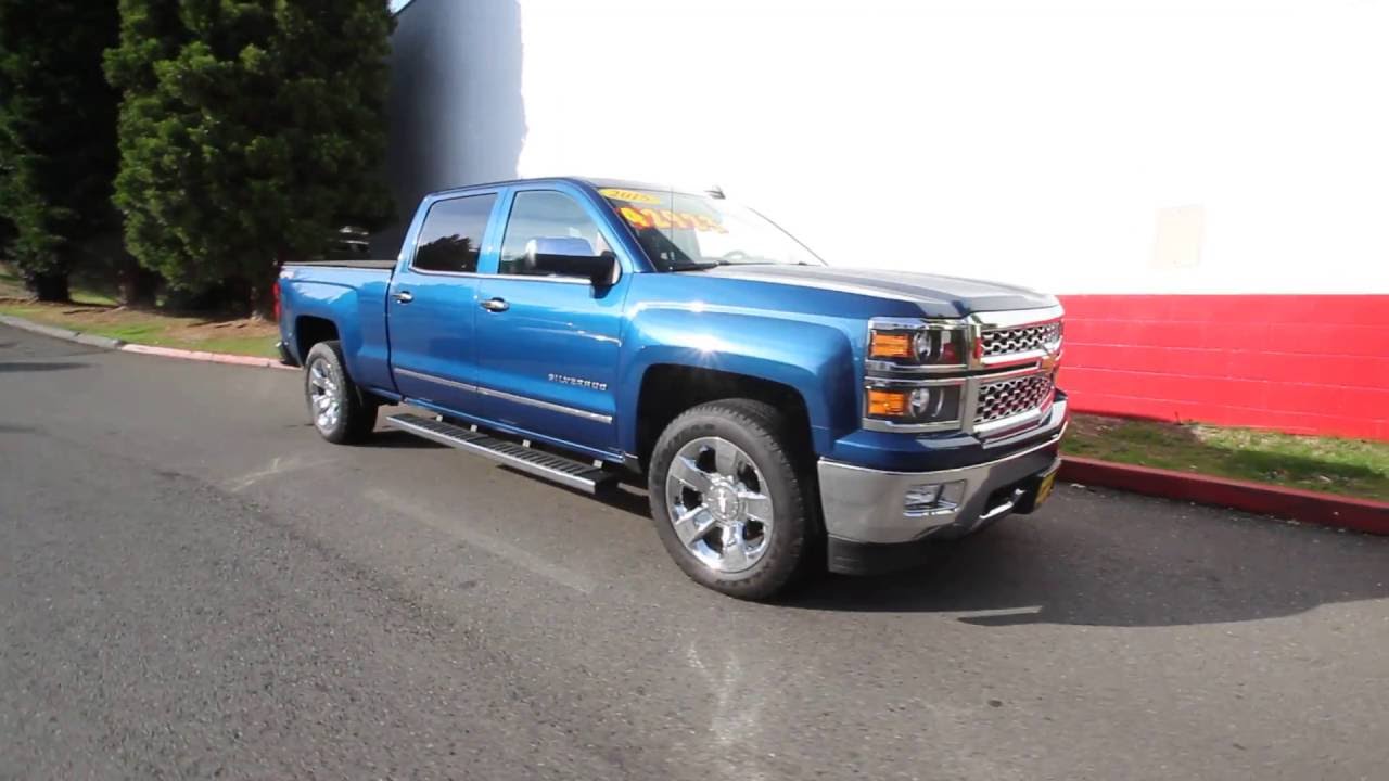 2015 Cheverolet Silverado 1500 LTZ 4X4 | Deep Ocean Blue Metallic ...