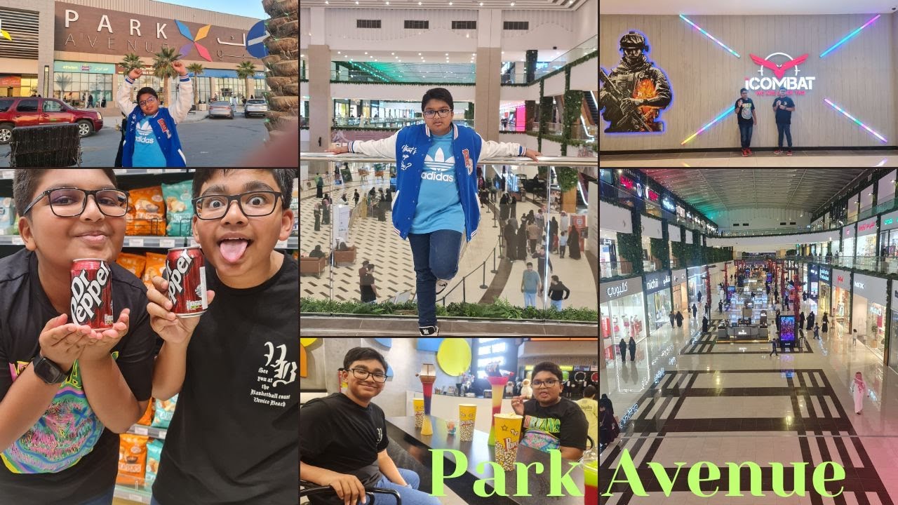 Best Shopping Malls In Riyadh -Park Avenue 🇸🇦 -بارك افنيو الرياض - YouTube