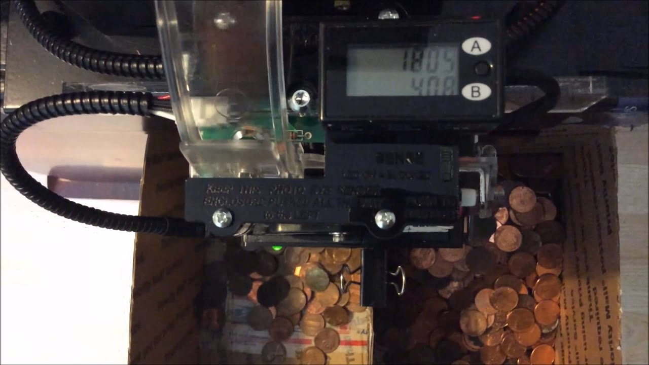 Ryedale Auto maxx Copper Penny Sorter - YouTube