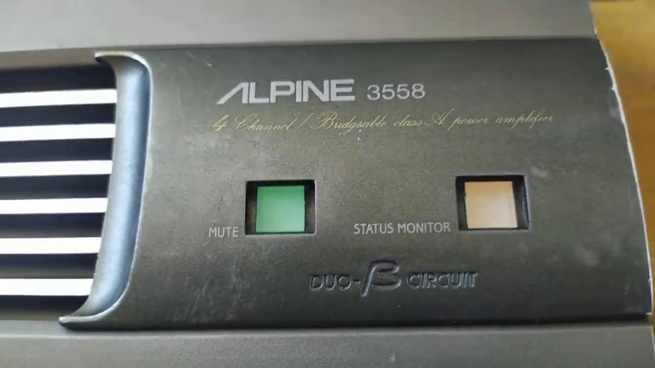 alpine 3558 juba test2 - YouTube