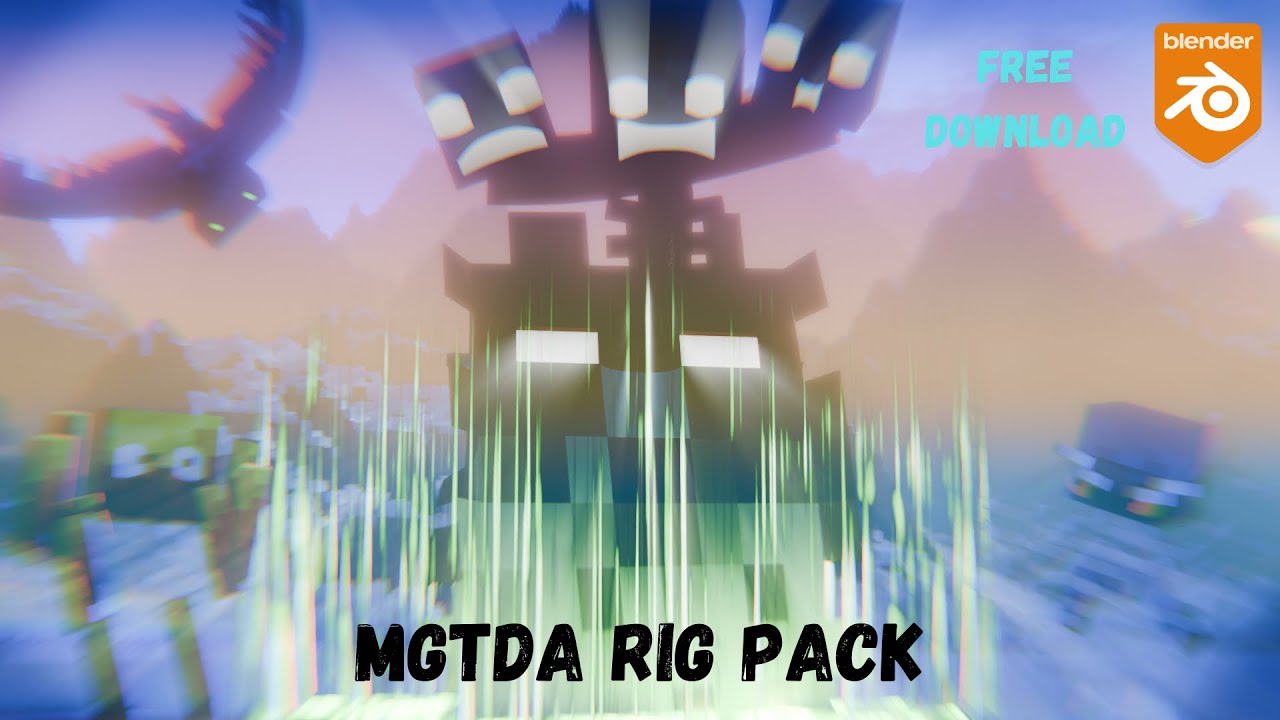 Blender 4.2 | MGTDA Minecraft Rig Pack | Free Download - YouTube