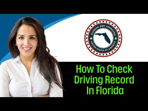How To Check Driving Record In Florida (2025)