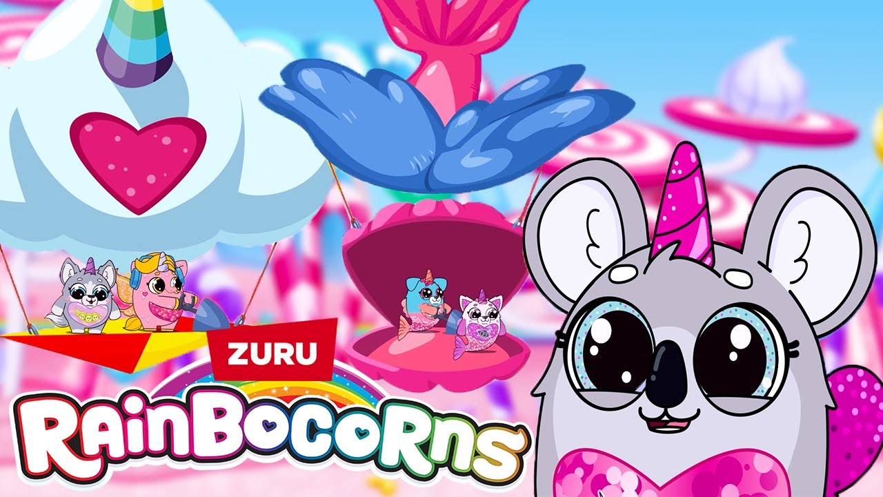 Cute Animal Parade in a Candy Forest! + MORE | Cute & Fun Cartoons for ...