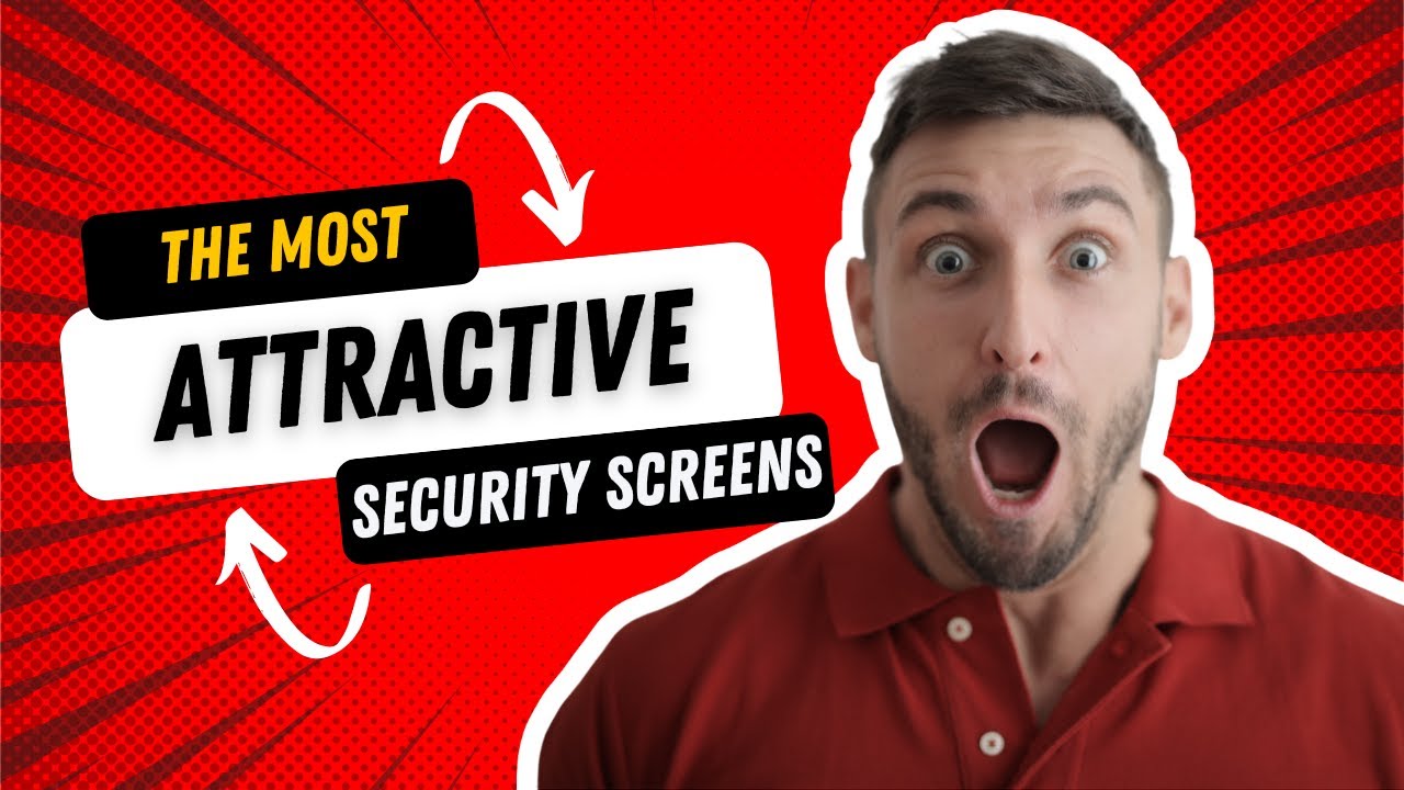 The Most Attractive Security Screens? Boss Security Screens! - YouTube