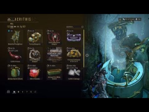 Warframe Buy Netherbarrow Region Scene from Acrithis - YouTube