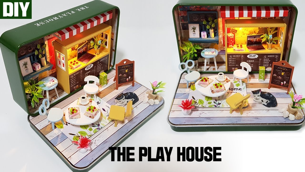 DIY Miniature Dollhouse KitㅣThe play houseㅣ플레이하우스ㅣ미니어처하우스ㅣ박소소(soso ...