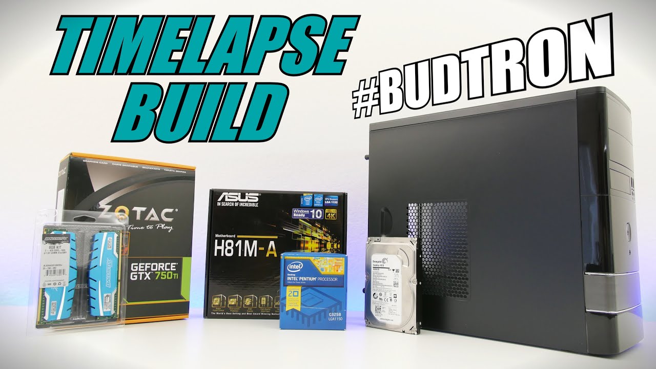 $350 Gaming PC - Time Lapse Build - YouTube