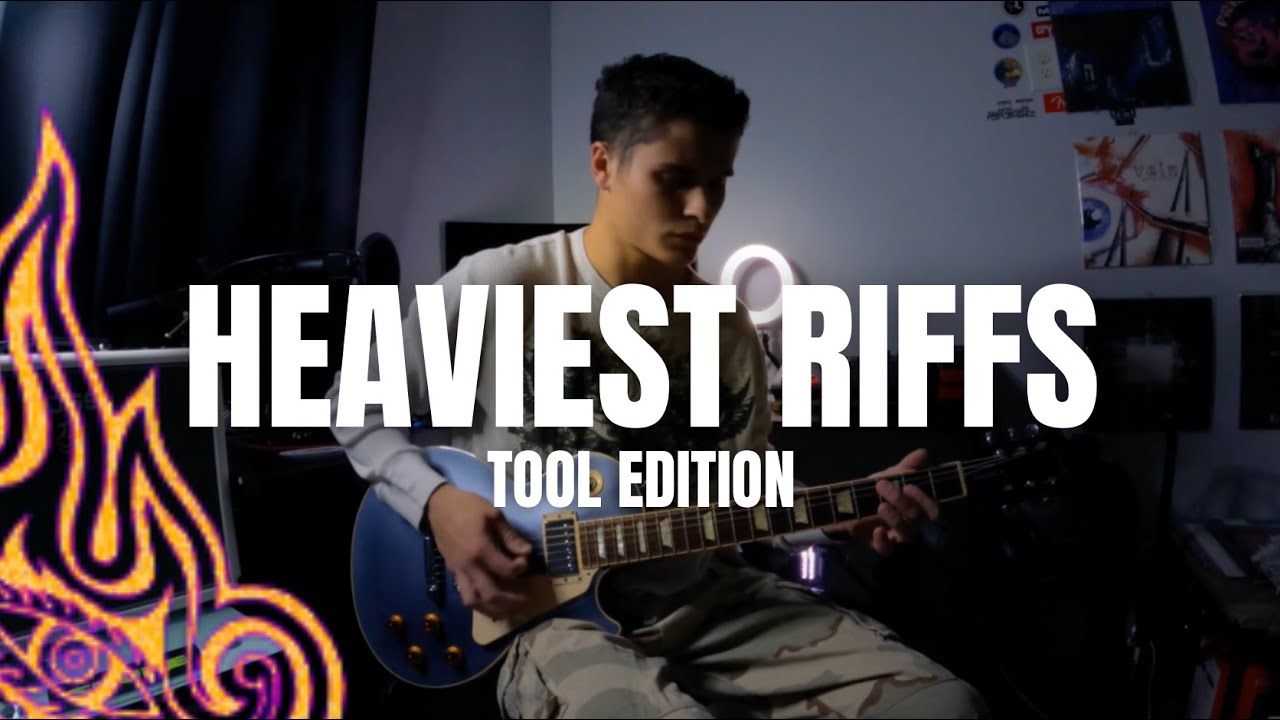 TOOL HEAVIEST RIFFS & BREAKDOWNS - YouTube