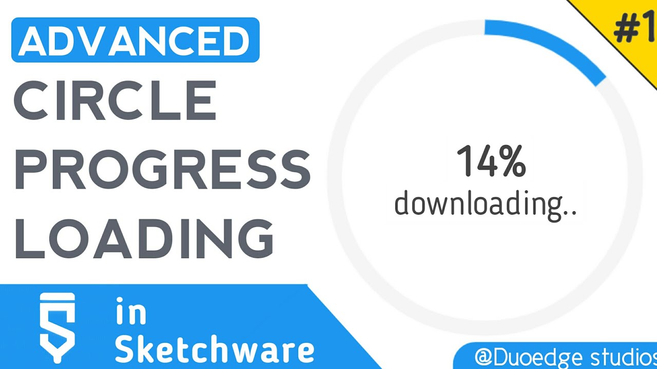 How To Make A Circle Progress Loading Using Sketchware π Youtube