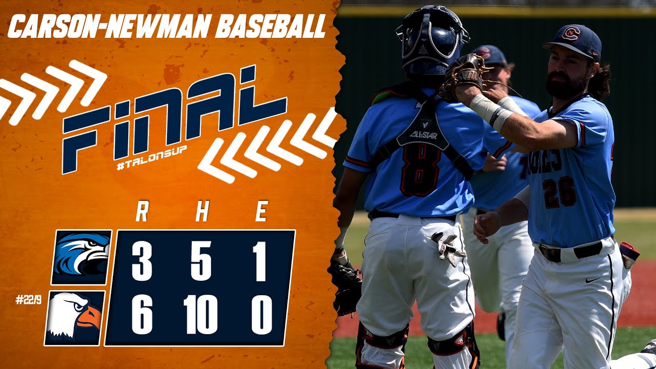 Carson-Newman Baseball 2025: #9 C-N 6, Shorter 3 Highlights 3-25-25 ...