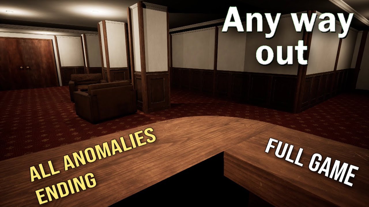 Any Way Out | All Anomalies - YouTube