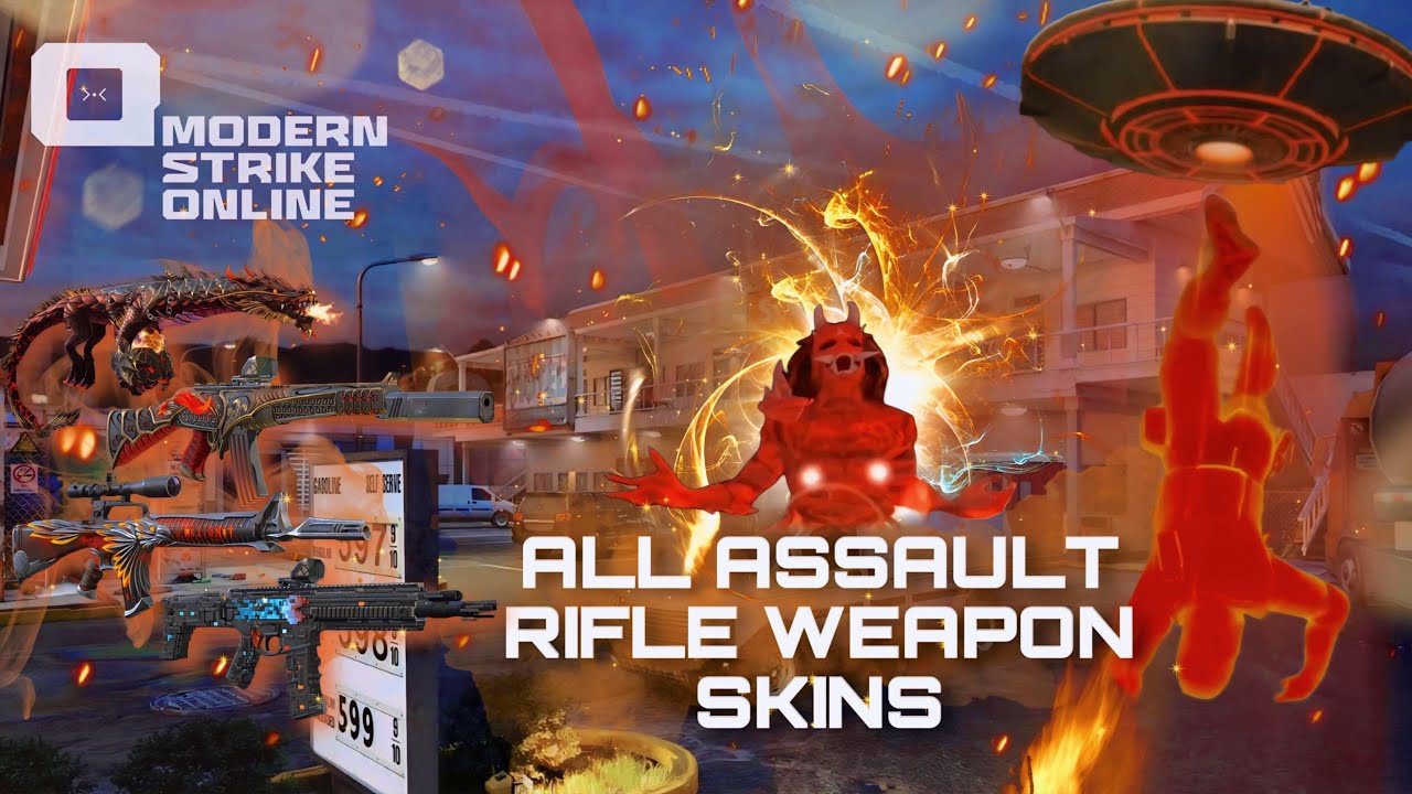 MUST SEE!! Showing All Assault Rifle Special Skin Effects! 🤩 - YouTube
