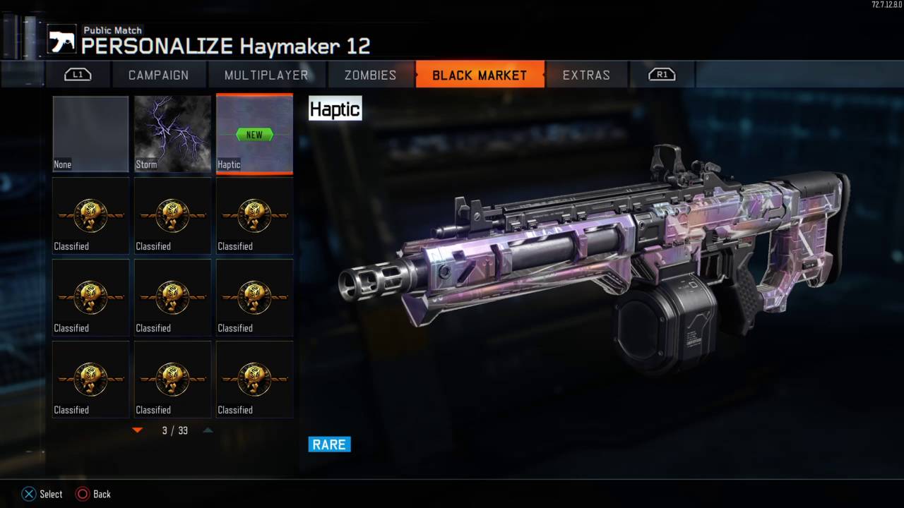 Call of Duty®: Black Ops 3 Haymaker Storm Skin - YouTube