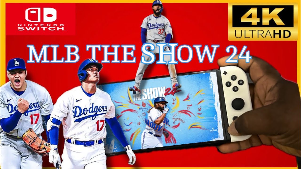 MLB THE SHOW 24 ON NINTENDO SWITCH OLED GAMEPLAY |4k 30fps - YouTube