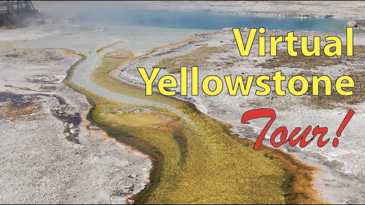 Windy Biscuit Basin With Live Narration: Virtual Yellowstone Tour ...