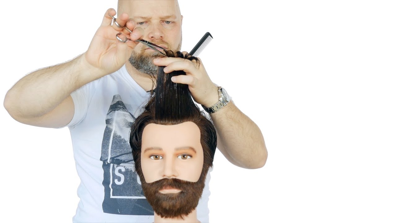 Longer On Top Haircut Tutorial Thesalonguy Youtube