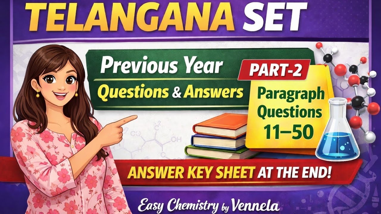 TGSET pyq part - 2||chemical science ||General paper ||answers key ...