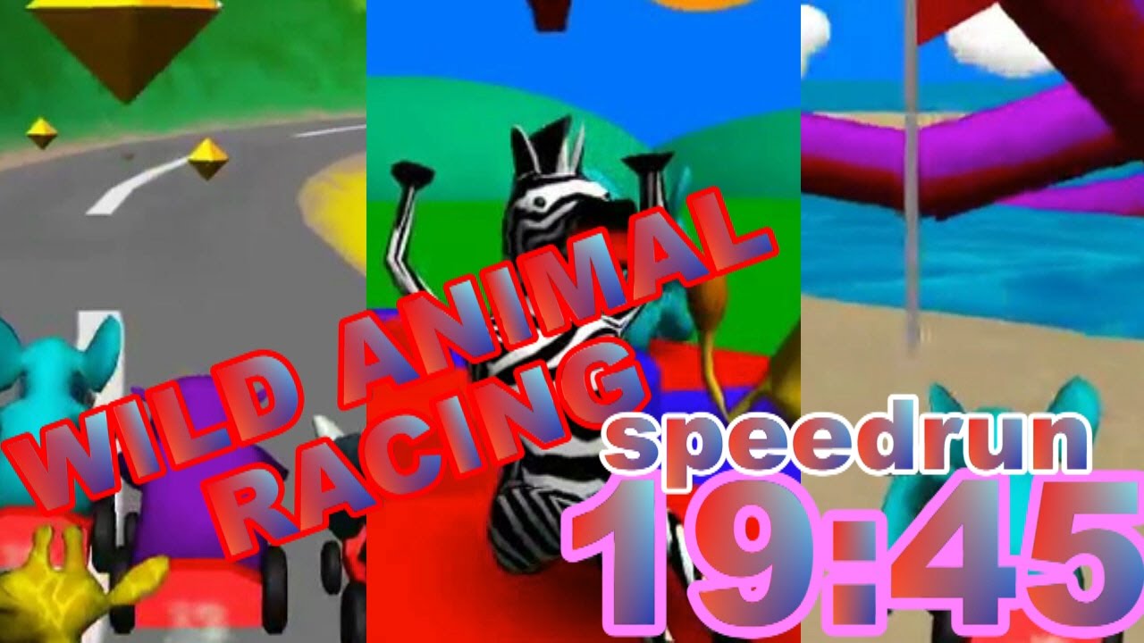 Wild Animal Racing All Cups Speed Run in 19:45 - YouTube