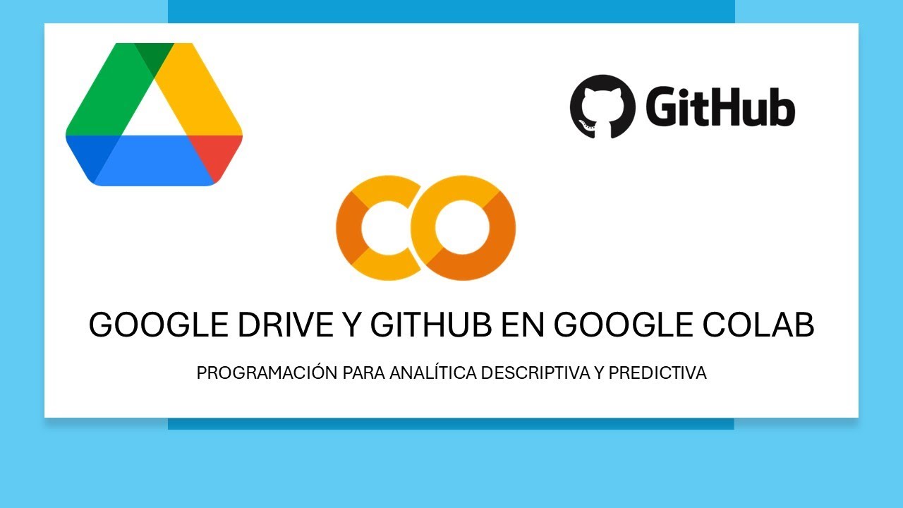 Google Drive y Github en GoogleColab - YouTube