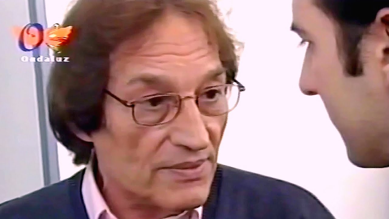 Pedro Romero entrevistado en los camerinos del teatro Falla, año 2002 ...