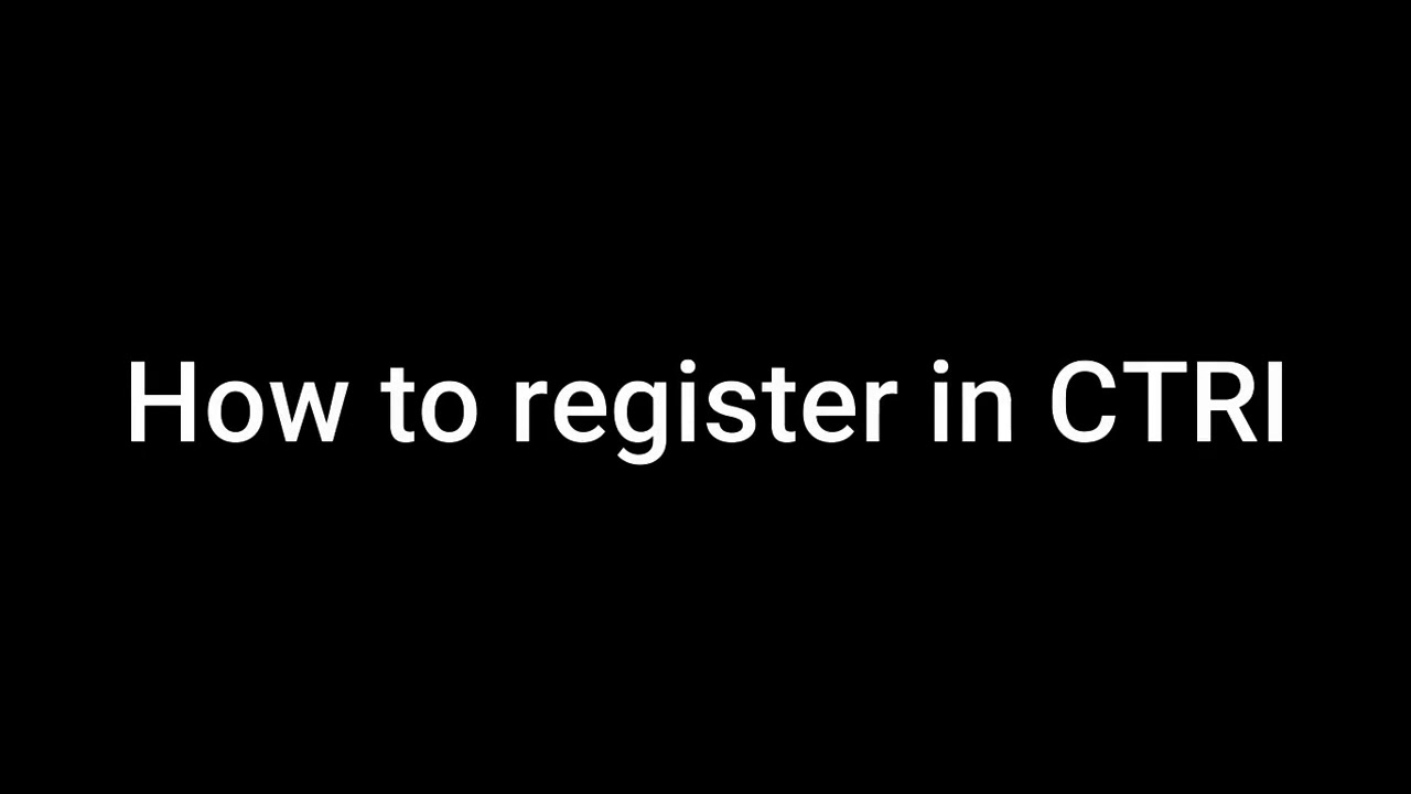 Registration of Clinical Trial in CTRI- Dr. Parth Trivedi - YouTube