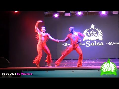ROLY MADEN y ERIKA LISA DI GIUSEPPE QUE VIVA LA SALSA 3 GIUGNO 2023 by Maurizio